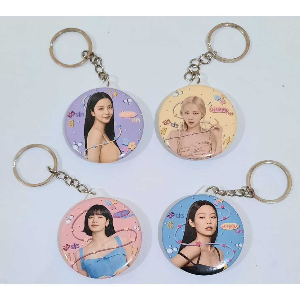 Jual Freebies Black pink Murah/Freebies Gantungan kunci Ganci Black pink/bisa custom desain ...