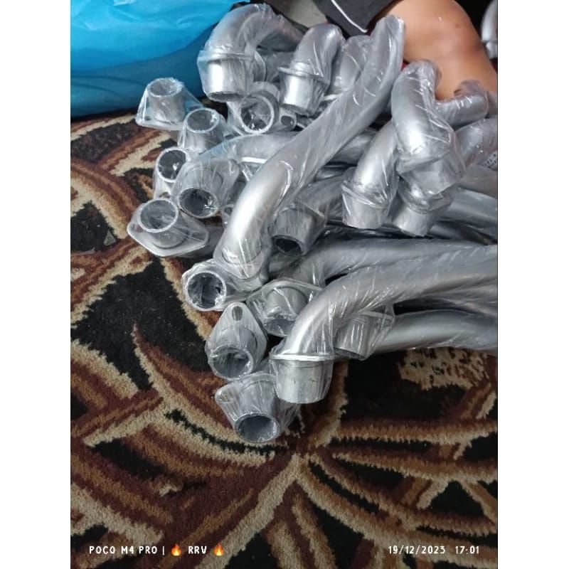 Jual leher pengganti knalpot motor FIS r, satria 2 tak (hiu dan lumba ...