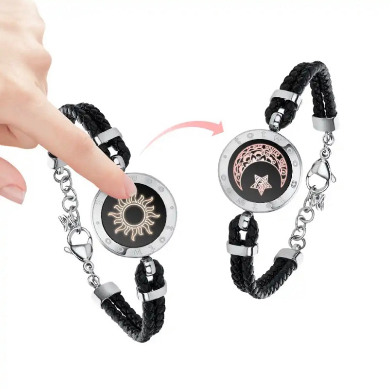 Jual [READY] TOTWOO To Twoo Smart Long Distance Couple Bracelet Gelang ...