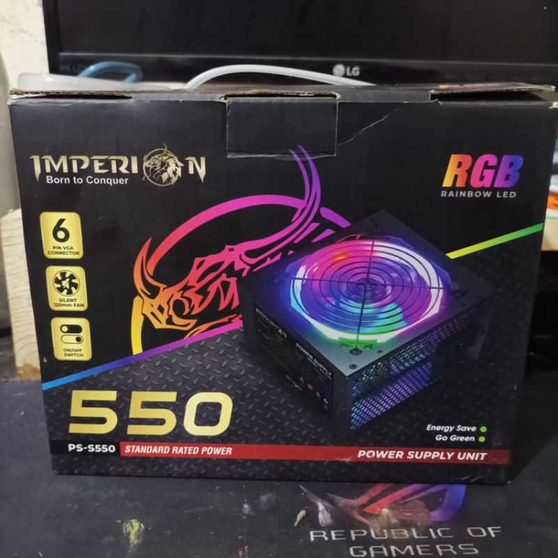 Jual PSU imperion 550w S5550 RGB | Shopee Indonesia