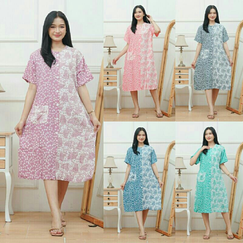 Jual DASTER ANDIN BATIK CAP PEKALONGAN PREMIUM GRADE A DRESS WANITA ...