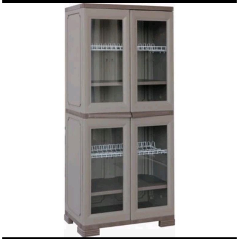 Jual Lemari Piring Plastik Olymplast | Shopee Indonesia