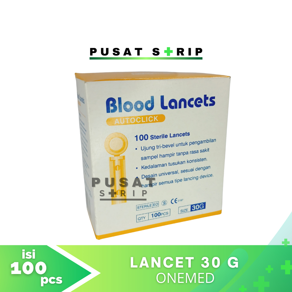Jual Lancet 30G - 1 Box Isi 100 OM | Shopee Indonesia