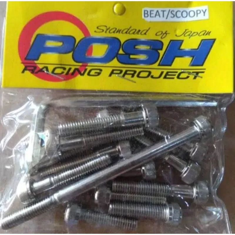 Jual baut blok mesin cvt beat karbu scoopy karbu baut blok beat karbu ...