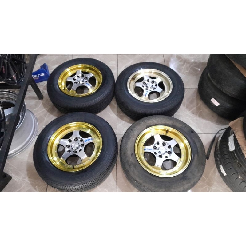 Jual VELG SEKEN MOBIL OEM COPOTAN VIOS RING 15 BAUT 4X100 VELG ONLY ...