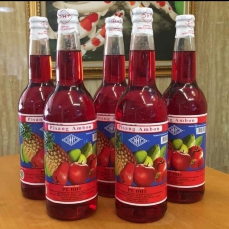 Jual Syrup DHT Pisang Ambon 620 ml (1 botol) | Shopee Indonesia