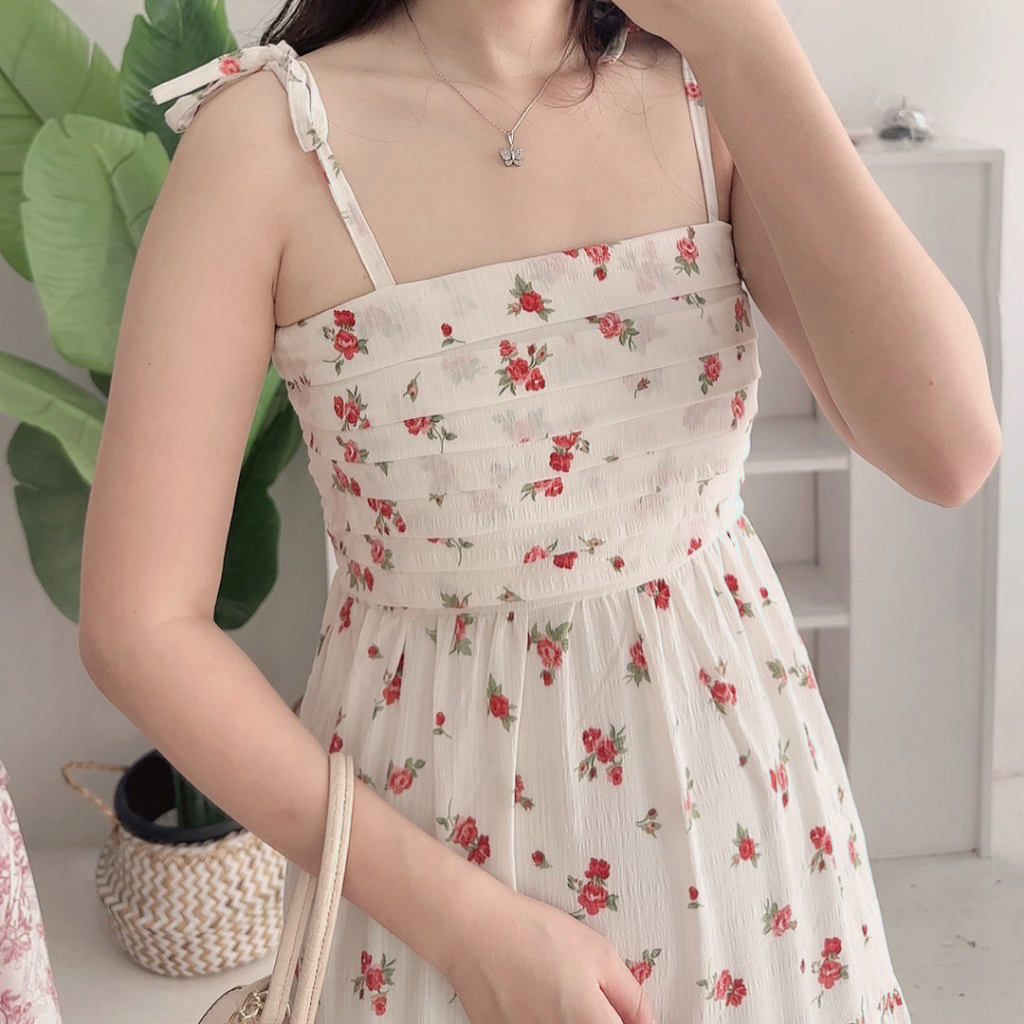 Jual Karin Flower Maxi Dress (G026) | Shopee Indonesia