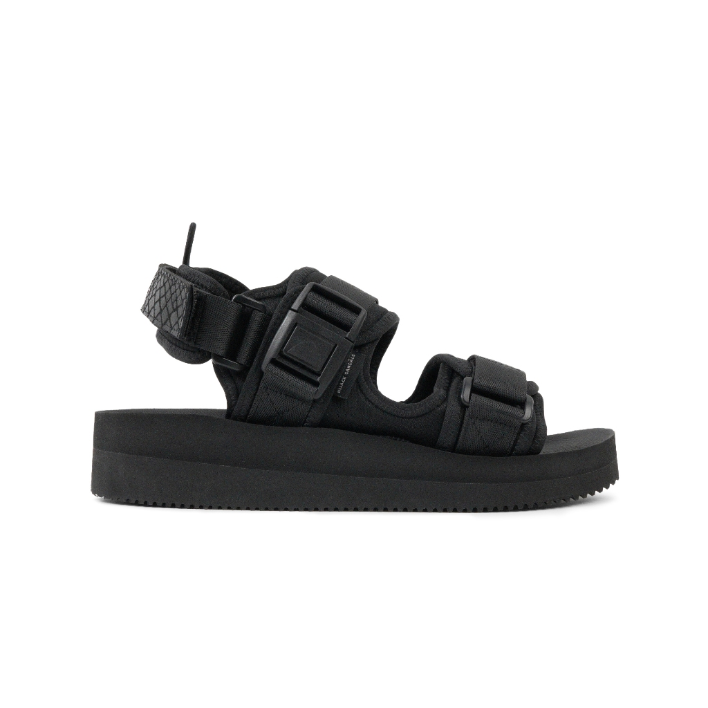 Jual Hijack Sandals - Alto Leather Black | Shopee Indonesia