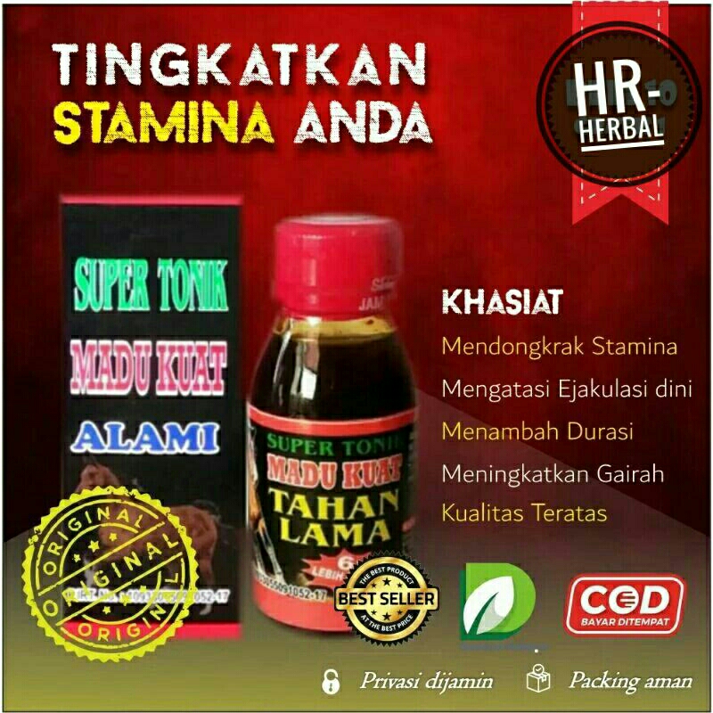 Jual Madu Super Kuat Tahan Lama Privasi Dijamin Aman | Shopee Indonesia