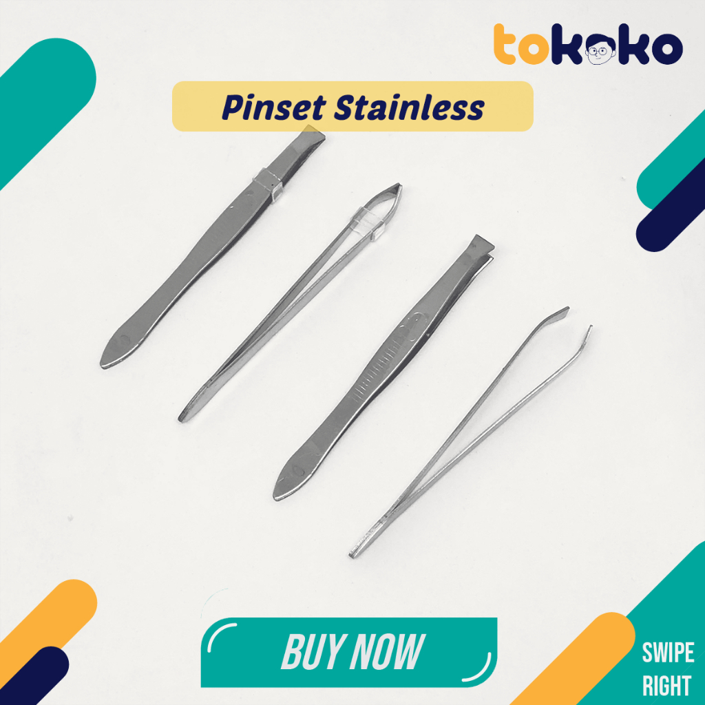 Jual Pinset Stainless Pencabut Bulu Ketek Penjepit Kumis Jenggot Bulu ...