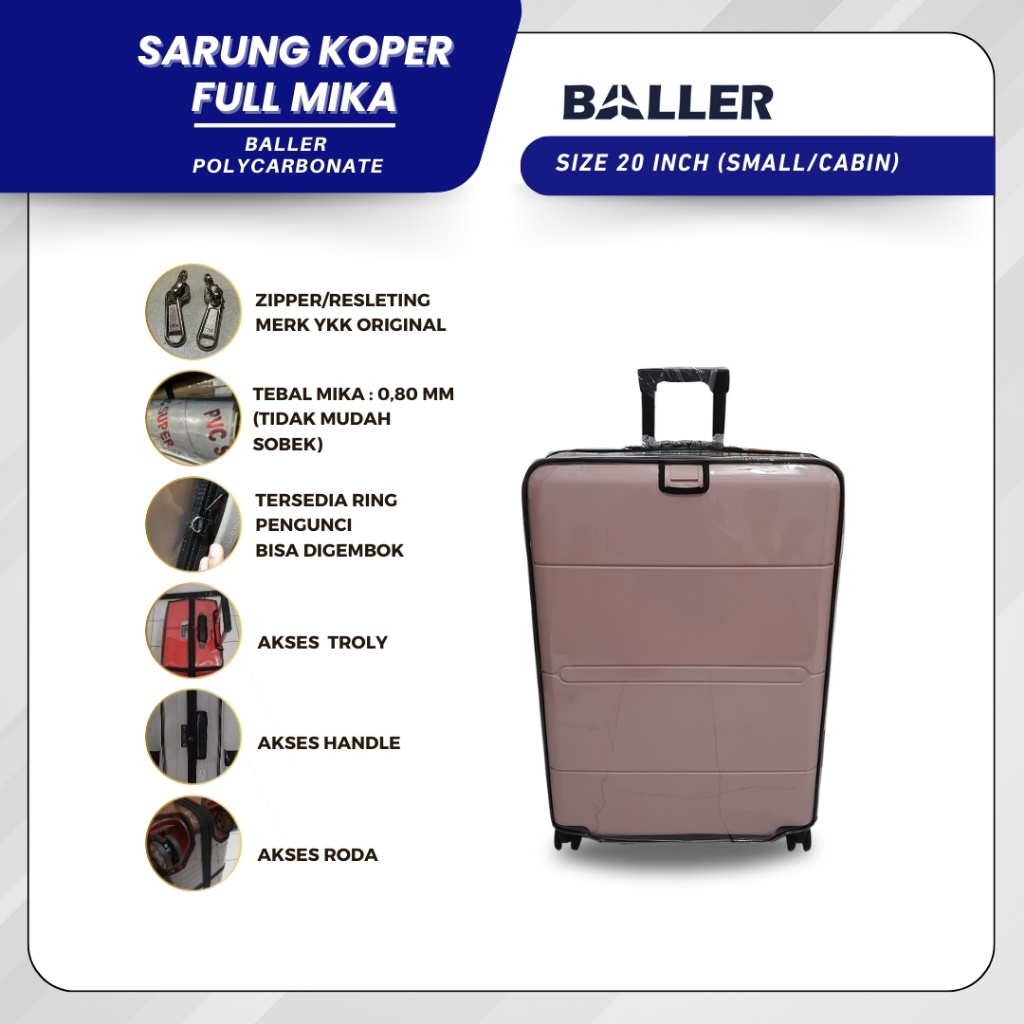 Jual Reborn LC - Sarung Koper | Luggage Cover Fullmika Khusus Baller ...