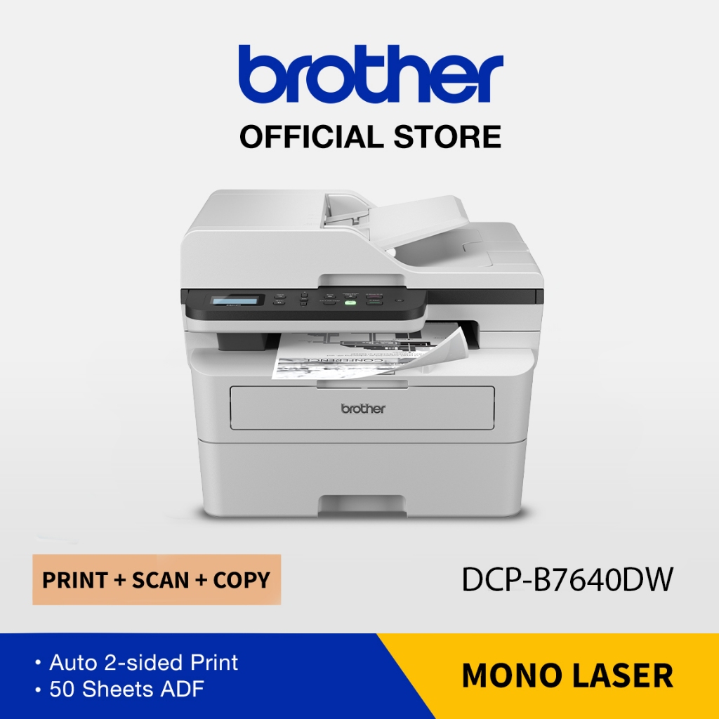 Jual Printer Brother DCP-B7640DW Mono Laser Multifunction With Duplex ...