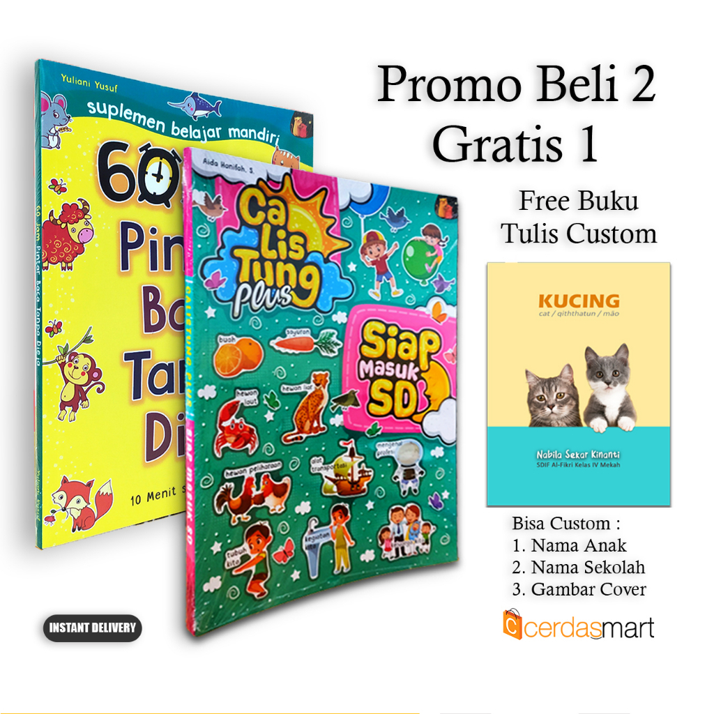 Jual BUKU CALISTUNG SIAP MASUK SD BELAJAR MENULIS HURUF DAN ANGKA BEST ...