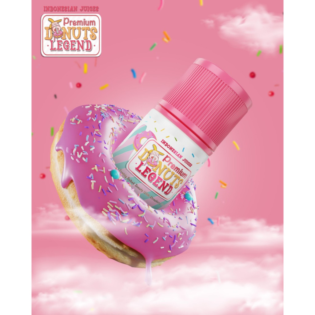 Jual PREMIUM DONUTS LEGEND 60ML By INDONESIAN JUICE | Shopee Indonesia