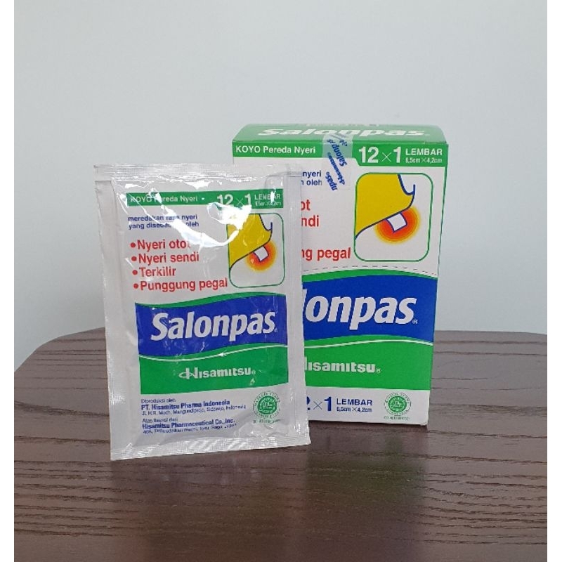 Jual Salonpas Koyo 1 Dus / Salompas Koyo 1 Box isi 10 Bungkus | Shopee ...
