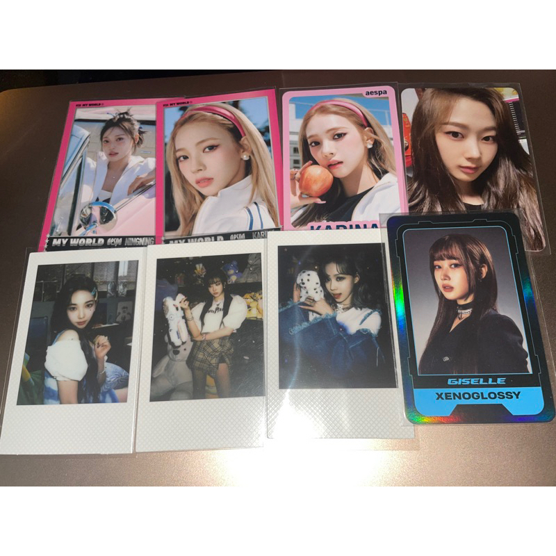 Jual Photocard Aespa Clearance Sale Karina Winter Zine Ningning Giselle