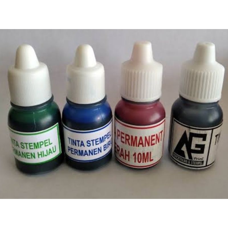 Jual TINTA PERMANENT STEMPEL FLASH/STEMPEL KAYU UNTUK MEDIA PLASTIK,dll ...