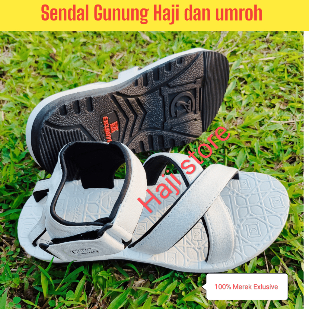 Jual Sendal Haji dan Umroh model gunung telapak bahan eiger 100% Merek ...