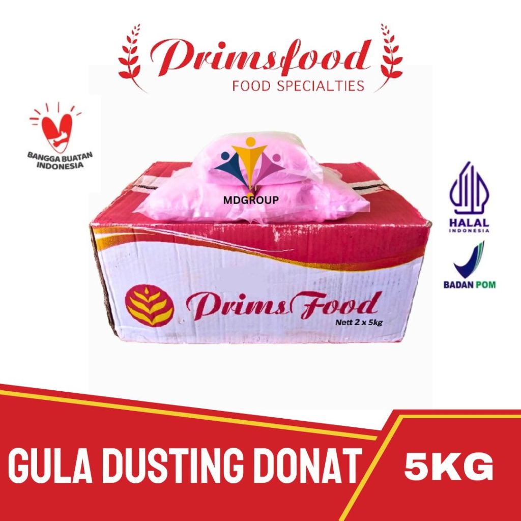 Jual Donat Dusting / Gula Donat / Gula Dusting PRIMSFOOD 5Kg Aneka rasa ...