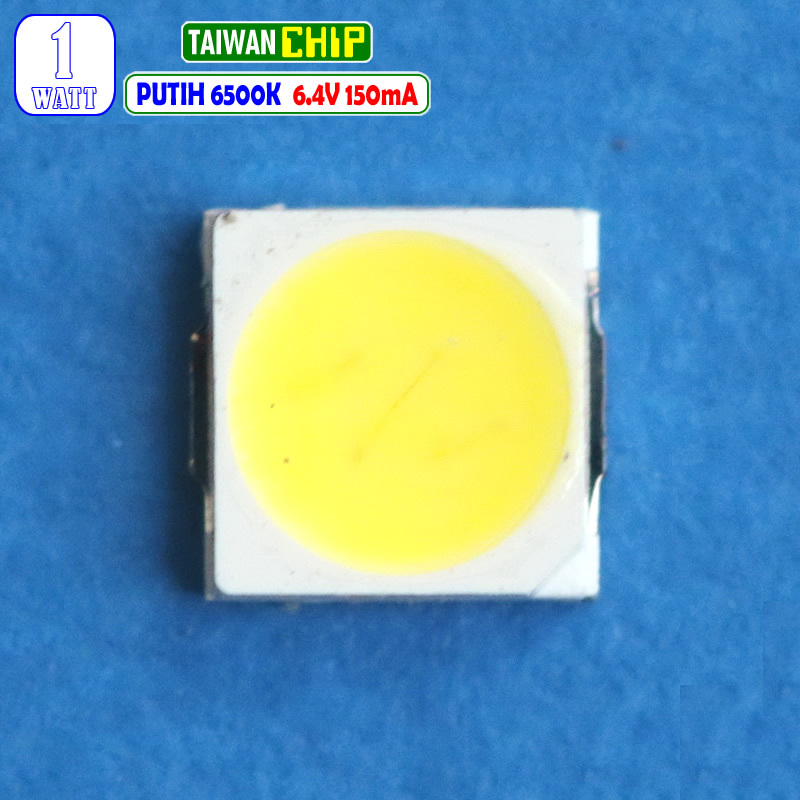 Jual SMD 3030 SMD3030 1W 6 Volt 6V Putih WHITE 6000K 6500K Taiwan 150mA ...