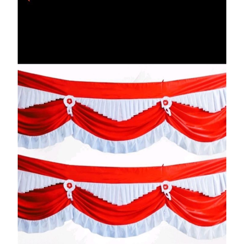 Jual Bendera Background Poni Merah Putih 5 Gelombang 10 Gelombang ...