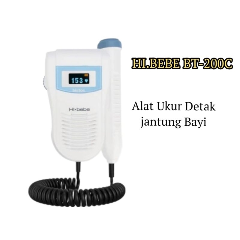 Jual Bistos Hi Bebe Fetal Doppler BT-200C Alat Ukur Detak Jantung Bayii ...