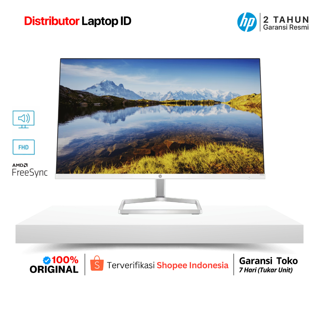 Jual Monitor HP M24FWA 24" IPS 75Hz AMD FreeSync speaker | Shopee Indonesia