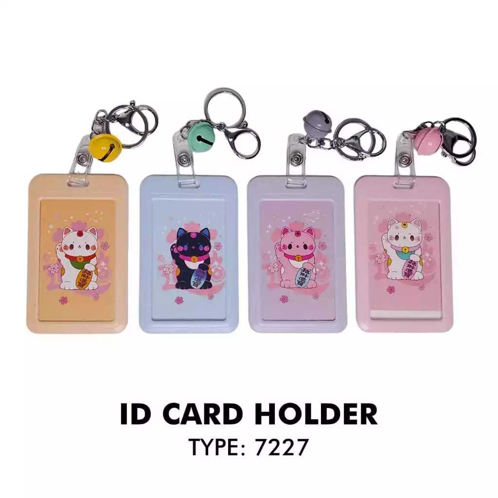 Jual V-TEC ID CARD HOLDER FANCY 7227 KARAKTER CAT KUCING GEMOY - NAME ...