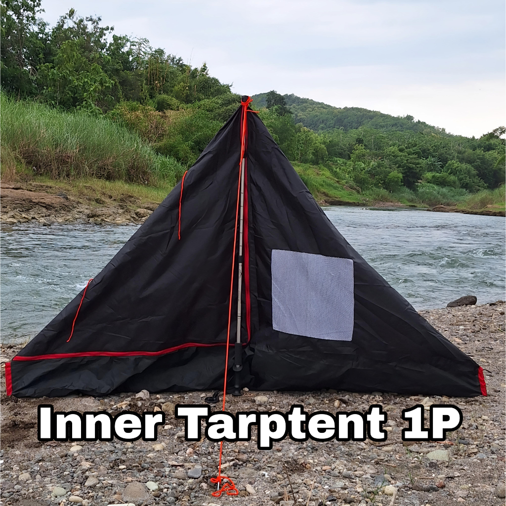 Jual Inner Tarp Tent 1P Waterproof / Inner Tenda Camping Tarptent ...