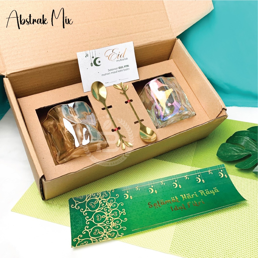 Jual Idul Fitri Hampers Gift Box Lebaran Ramadan Parcel Glass Aestehtic ...