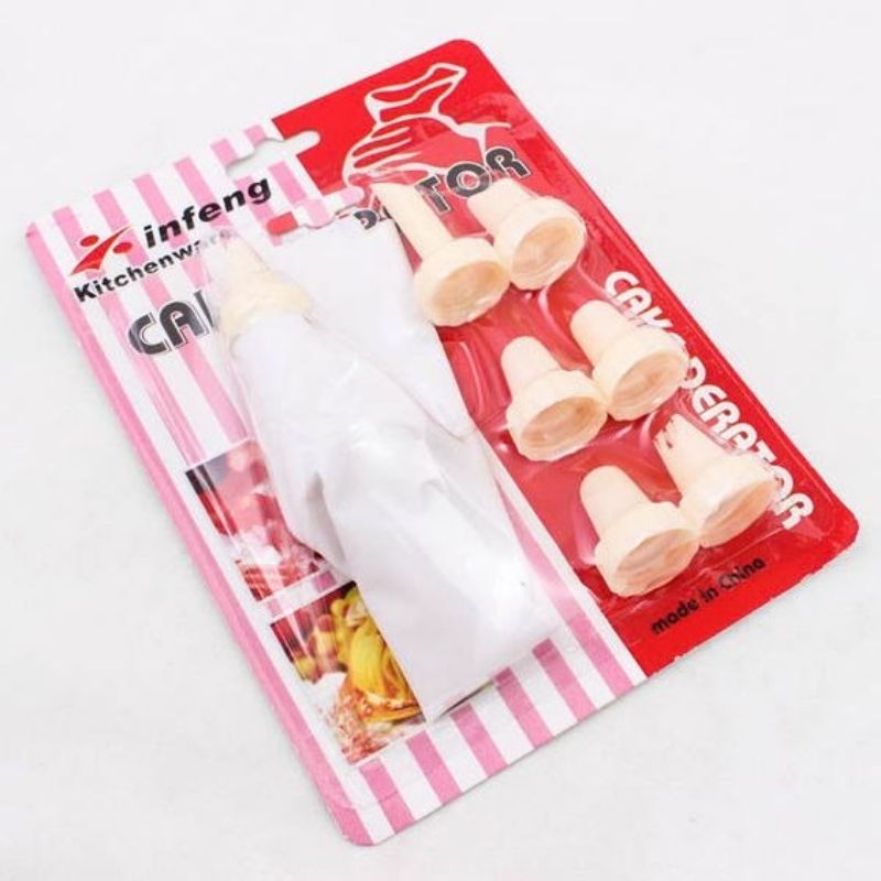 Jual Alat Penghias Dekorasi Kue Plastik Cake Derator Infeng Kithenware ...