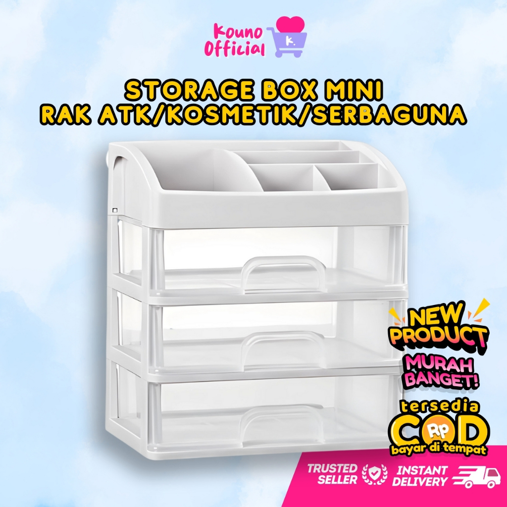 Jual Mini Storage Box | Rak Laci Mini Serbaguna | Kotak Penyimpanan ...