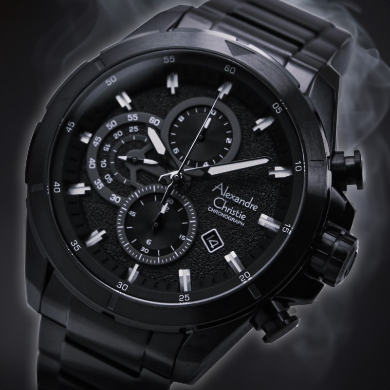 Jual Jam Alexandre Christie Pria Best Seller 2024 Original Chrono ...