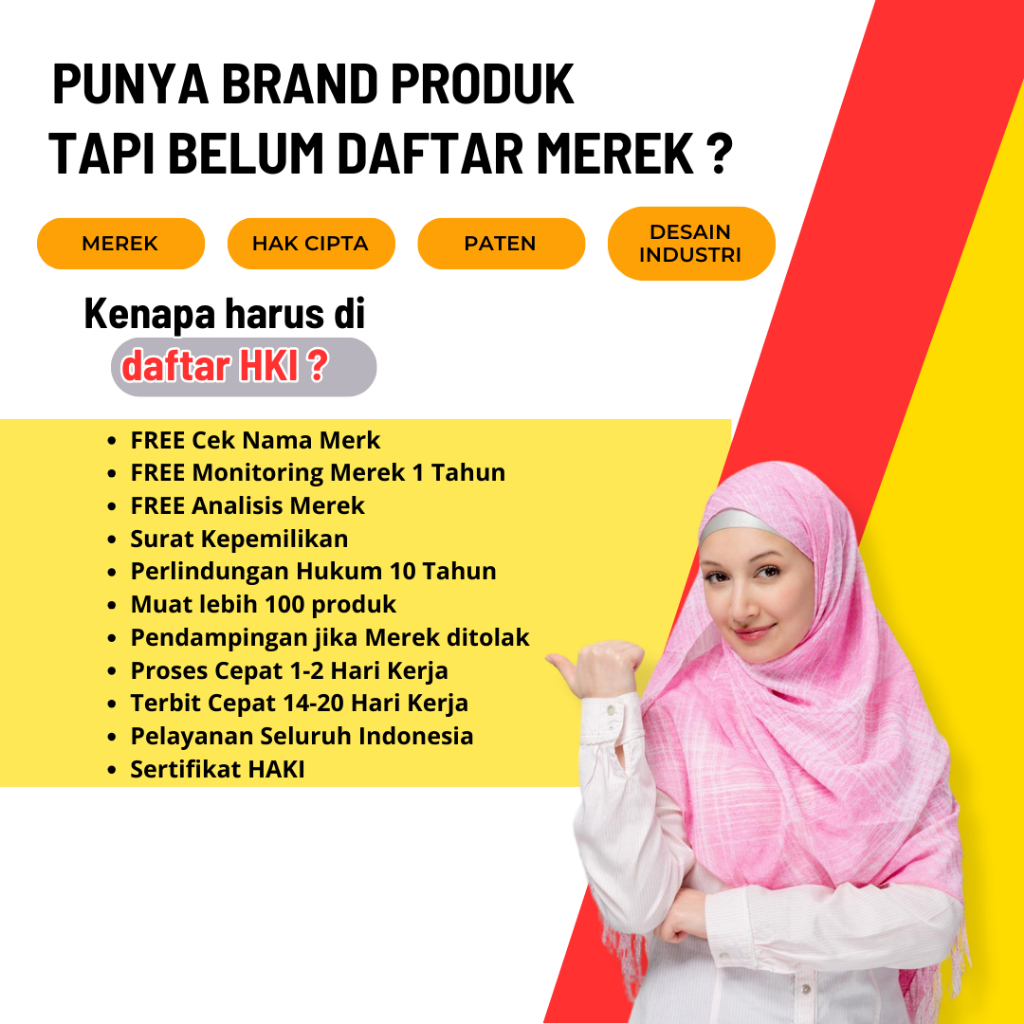 Jual Pendaftaran Merek Dagang | Usaha | Jasa | UMKM | Shopee Indonesia