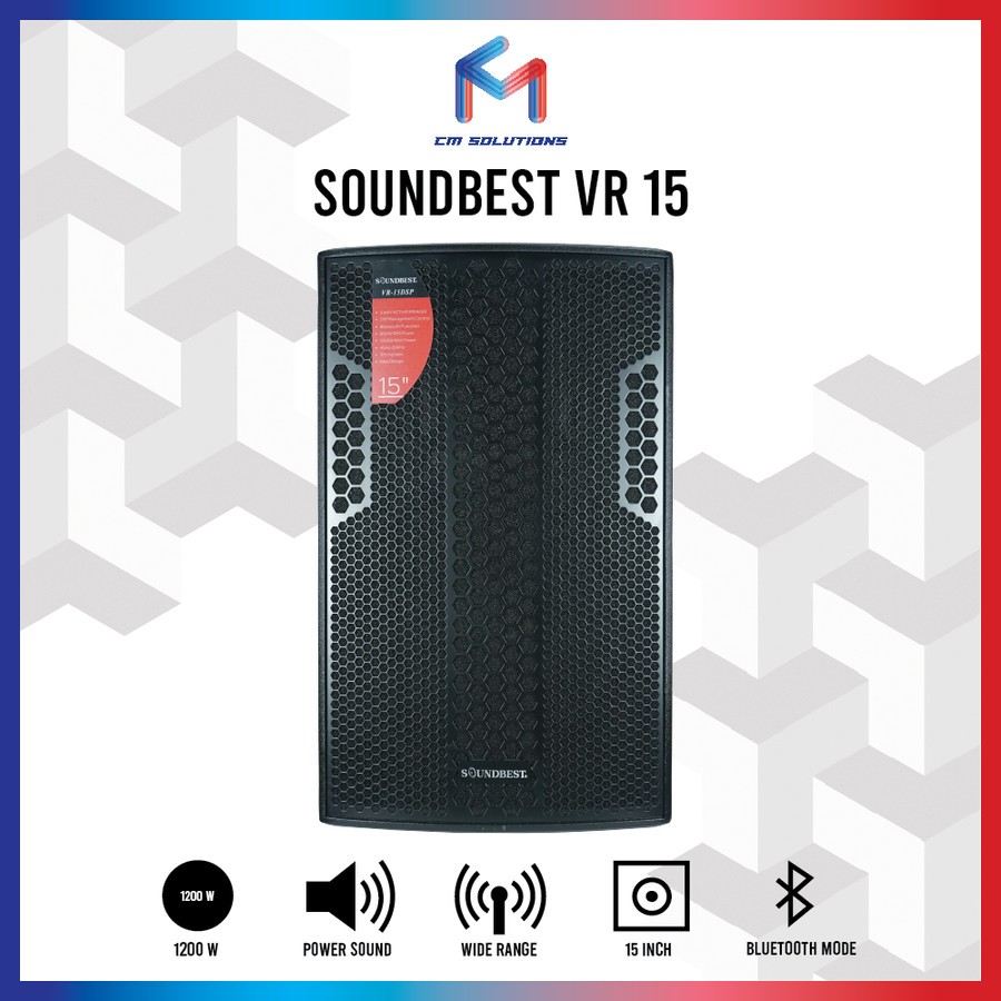 Jual Speaker Aktif Soundbest VR 15 DSP 15 inch Active VR15 DSP Original - 1 unit | Shopee Indonesia