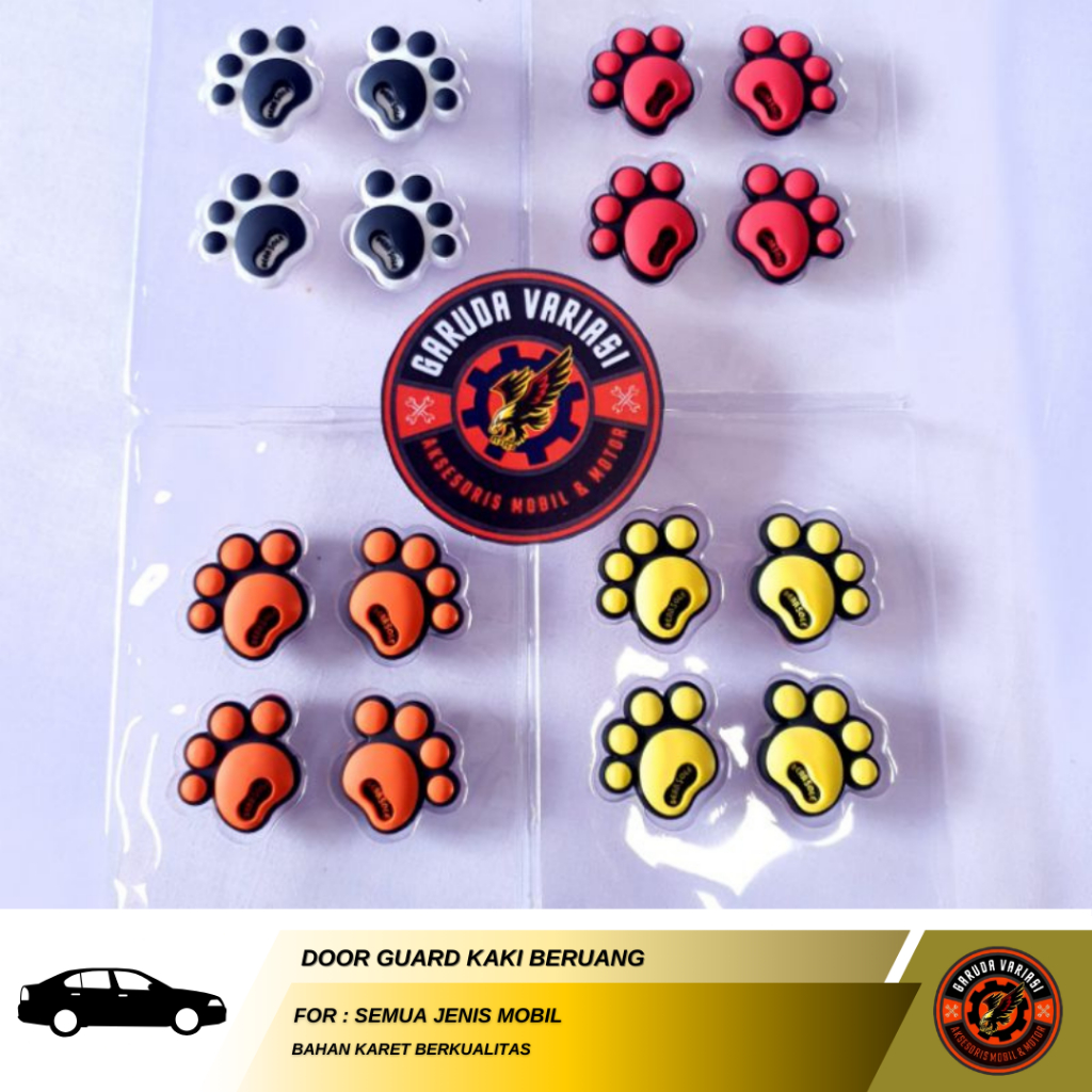 Jual Door Guard Karet Pengaman Pintu Jejak Kaki Beruang Door Guard ...