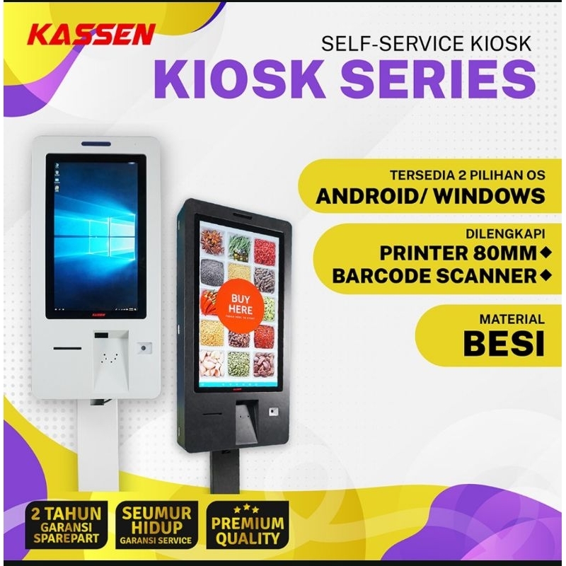 Jual Kassen Self Service POS Kiosk Android & windos | Shopee Indonesia