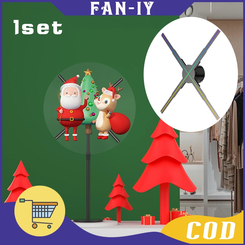Jual Hologram 3D LED Fan Display Untuk Iklan Produk / Proyeksi ...