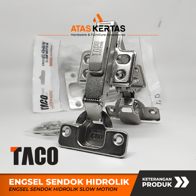 Jual engsel taco | engsel sendok | engsel pintu kitchen set slowmotion ...
