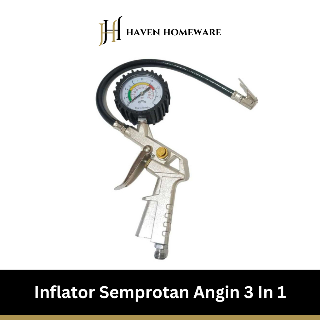 Jual Alat Ukur Isi TInflator ekanan Angin plus bar Semprotan Angin ...