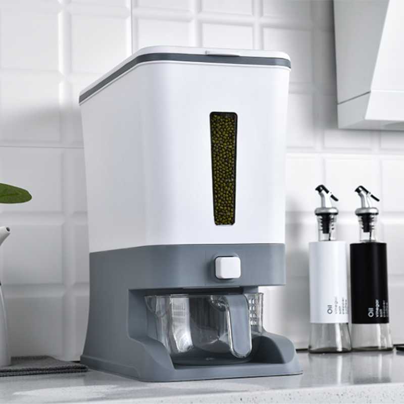 Jual Tempat Wadah Beras Dispenser Estetik Minimalis Rice Box Container ...