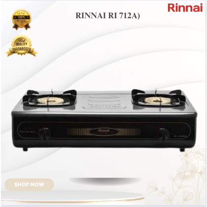 Jual Kompor Gas Rinnai 2 Tungku RI 712A BERGARANSI TERMURAH ORIGINAL ...