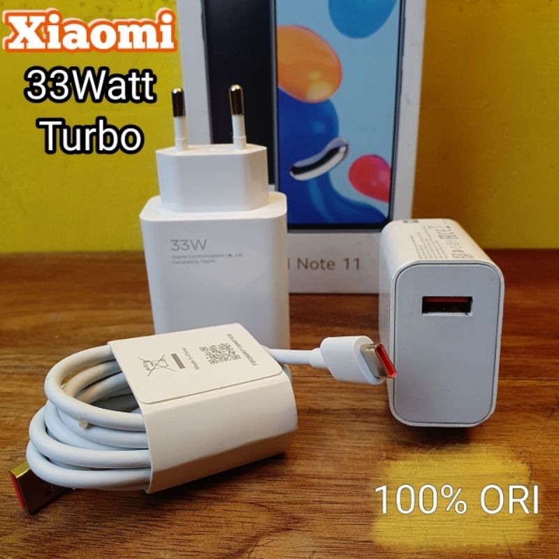 Jual Charger Xiaomi 33 watt Fast Turbo Original 100% Copotan Hp poco ...