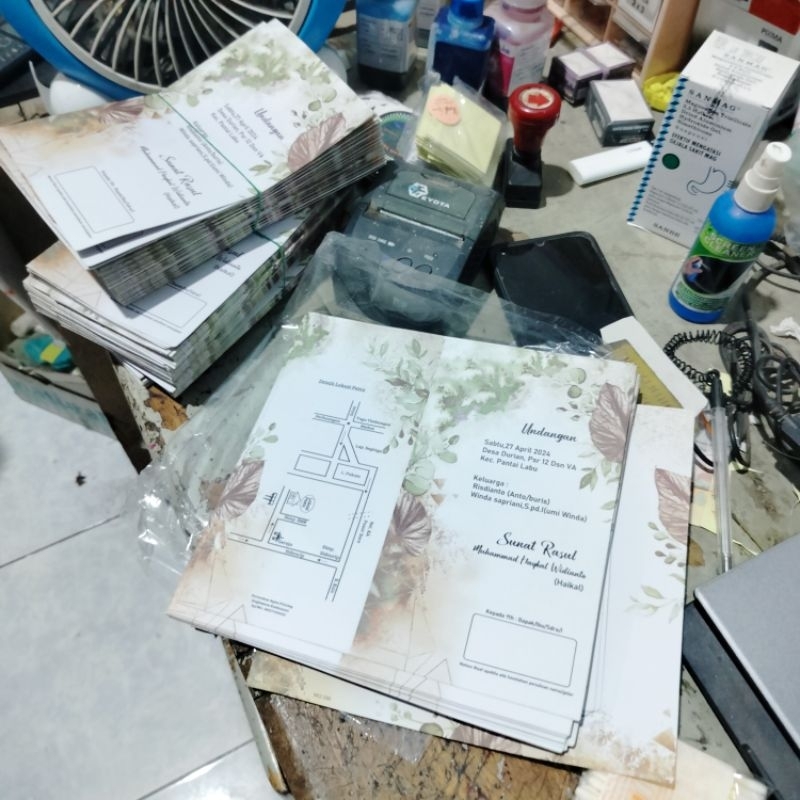 Jual undangan sunatan 100 pcs | Shopee Indonesia