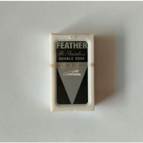 Jual SILET FEATHER HI STAINLESS DOUBLE EDGE ORI JAPAN | Shopee Indonesia