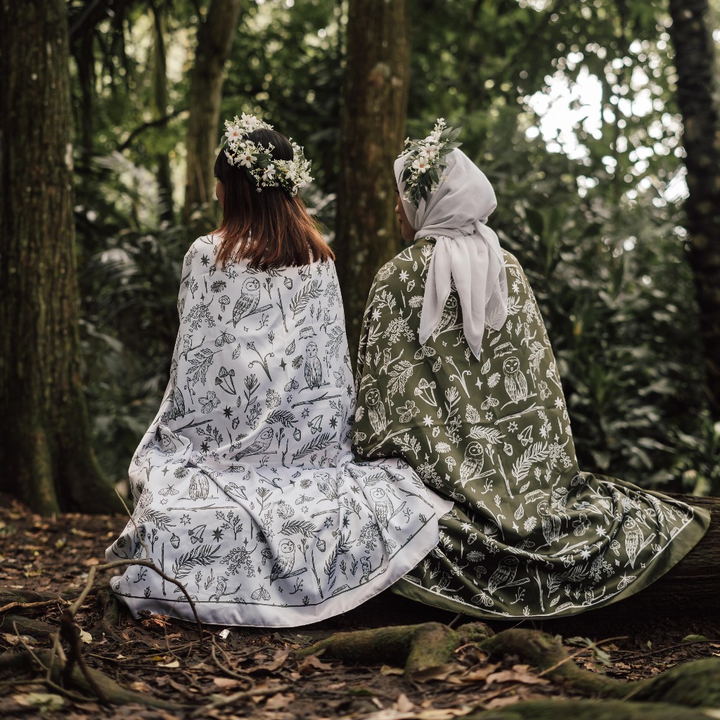 Jual Musimgugurstudio - Outer Scarf Olive Vol 1: Whimsical Woodland ...