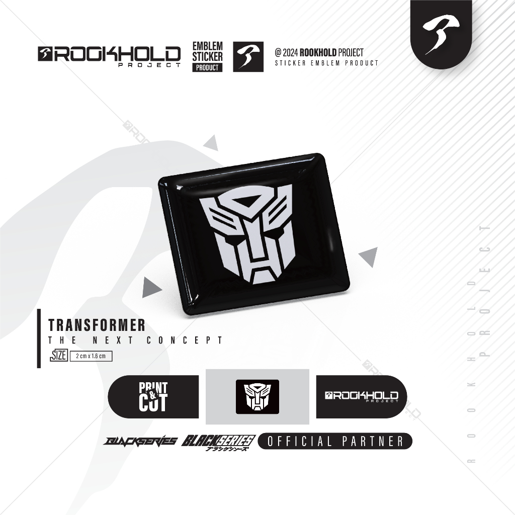 Jual Stiker Emblem Transformer Autobot | Stiker Timbul Transformer ...