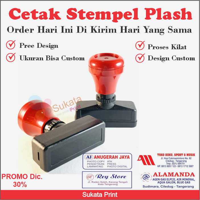 Jual Cetak Stempel Otomatis Kotak Panjang |Stempel Otomatis Stempel Custom Free Desain | Shopee ...
