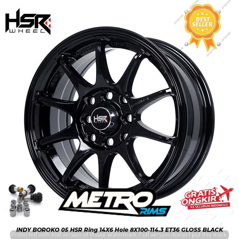 Jual VELG HSR INDY R14 PAS BUAT MOBIL WULING AIR EV SGRA AYLA IGNIS SOLUNA KARIMUN | Shopee ...
