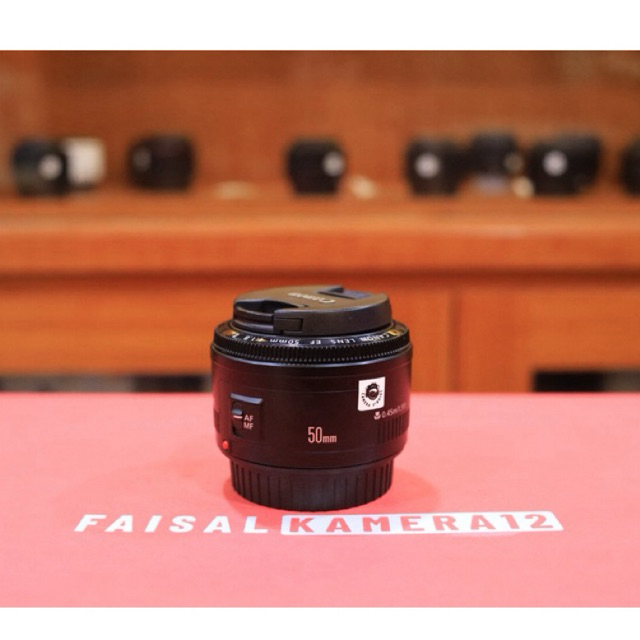Jual Lensa fix 50mm f 1.8 canon mulus termurah | Shopee Indonesia